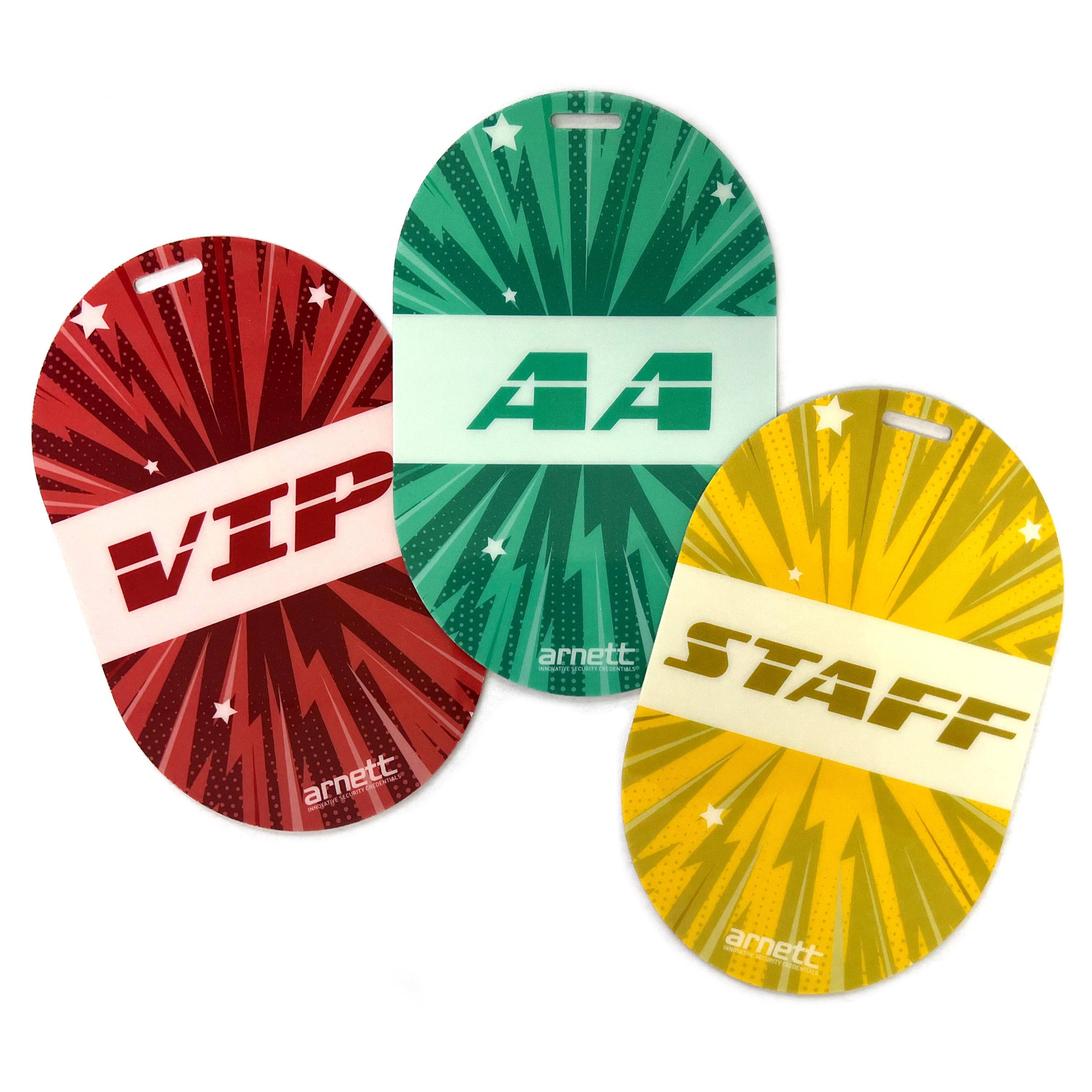 High-Quality Generic Backstage Event Passes | Backstage Supplies